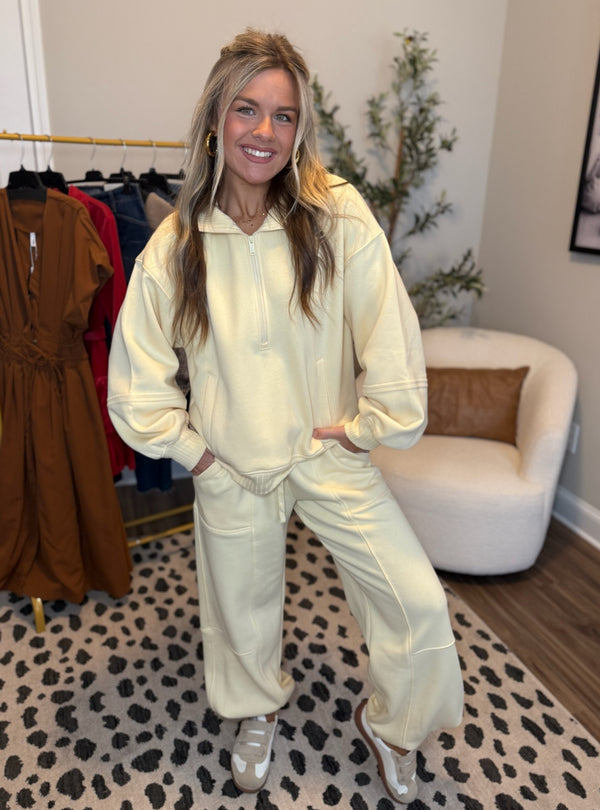 Smooth Like Butter Jogger Set - Shoefisticated